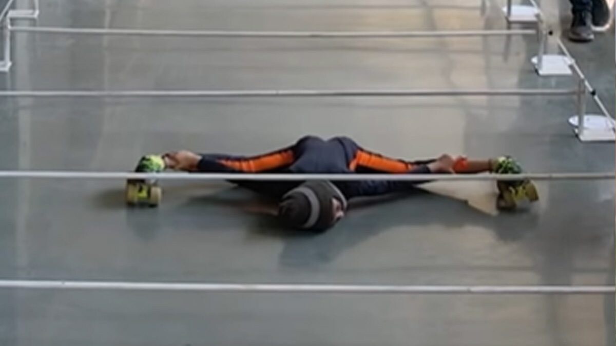 6-Year-Old Ahmedabad Girl Sets World Record For Lowest Limbo Skating ...