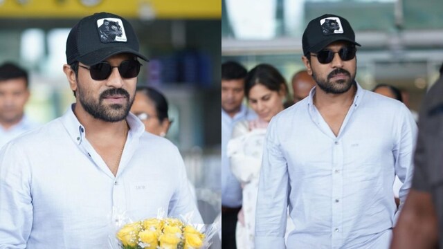 Ram Charan Exudes Simplicity As He Reaches Chennai To Receive Honorary ...