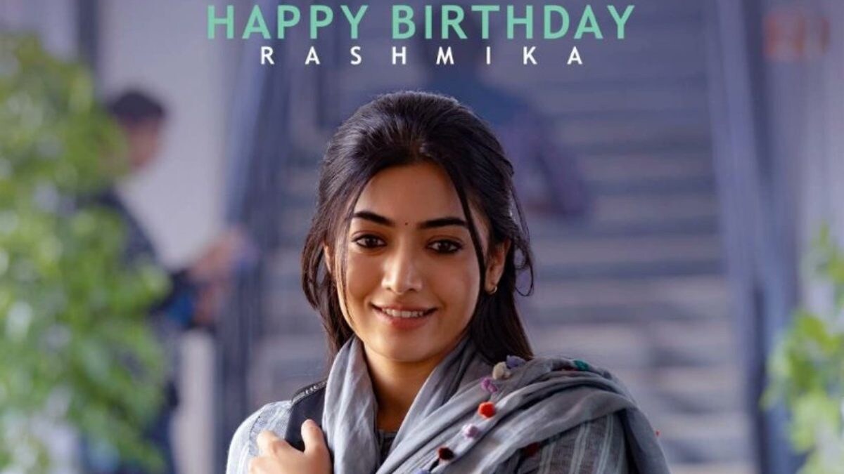 Rashmika Mandanna Is A Shy College Student In And As 'The Girlfriend'; Check Out Her First ...