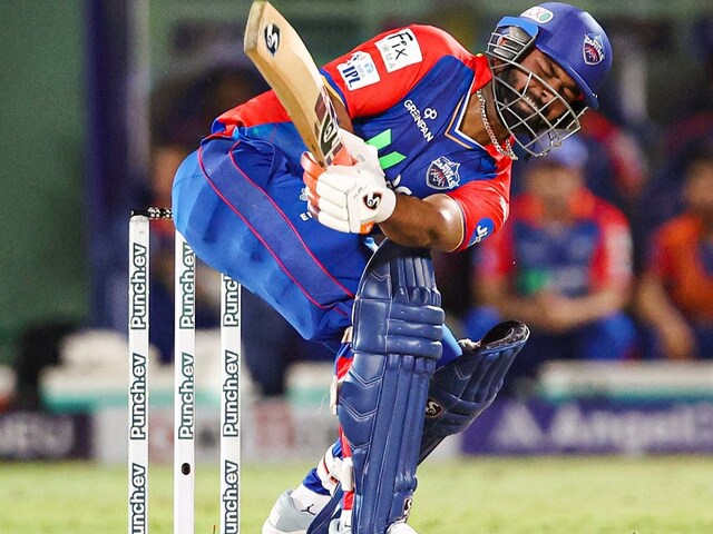 4, 6, 6, 4, 4, 4: Rishabh Pant Tears Apart Venkatesh Iyer's Bowling ...