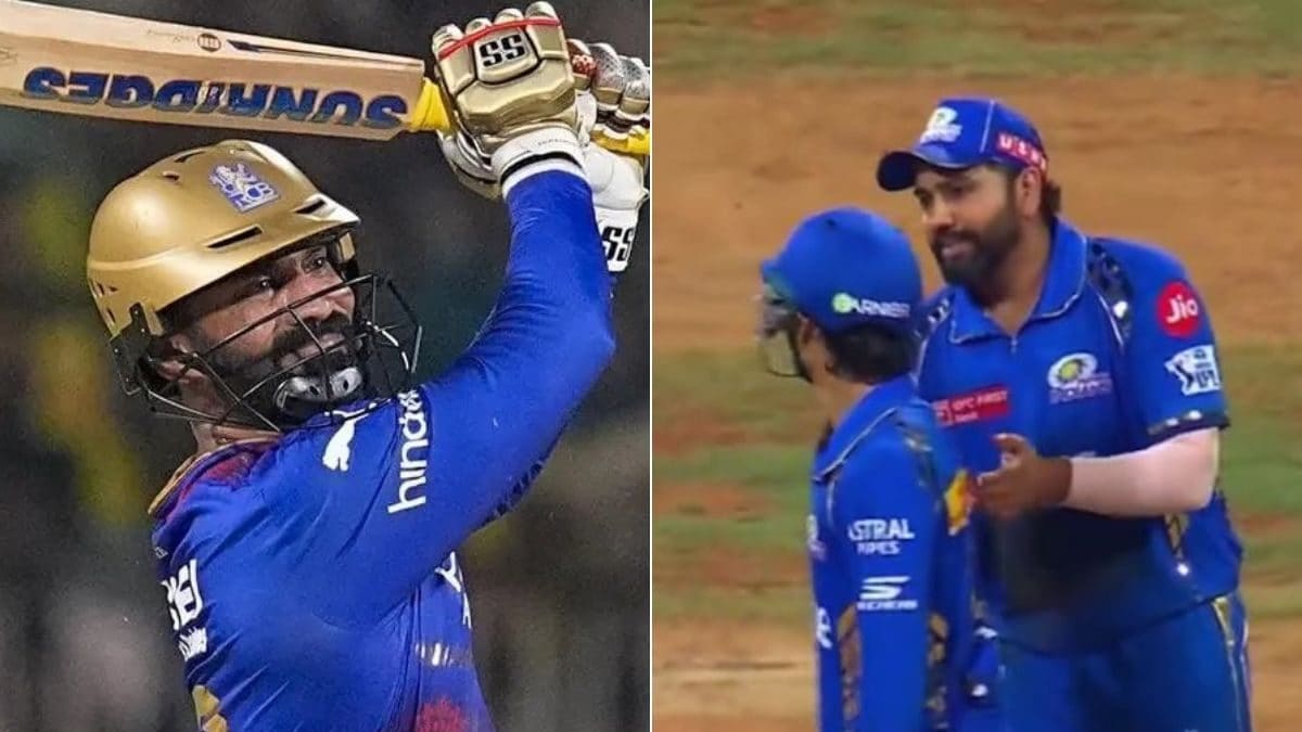 'Iske Dimag Mein World Cup Chal Raha Hai': Rohit Sharma's Hilarious Banter With Dinesh Karthik ...