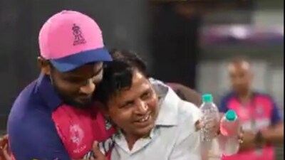 Watch: Sanju Samson's Heartwarming Exchange With Dhruv Jurel's Father ...