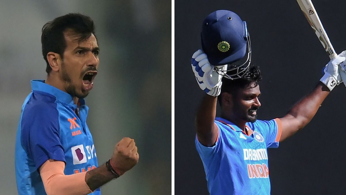 'Back Where They Belong': Indian Fans Cheer on as Yuzi Chahal and Sanju ...