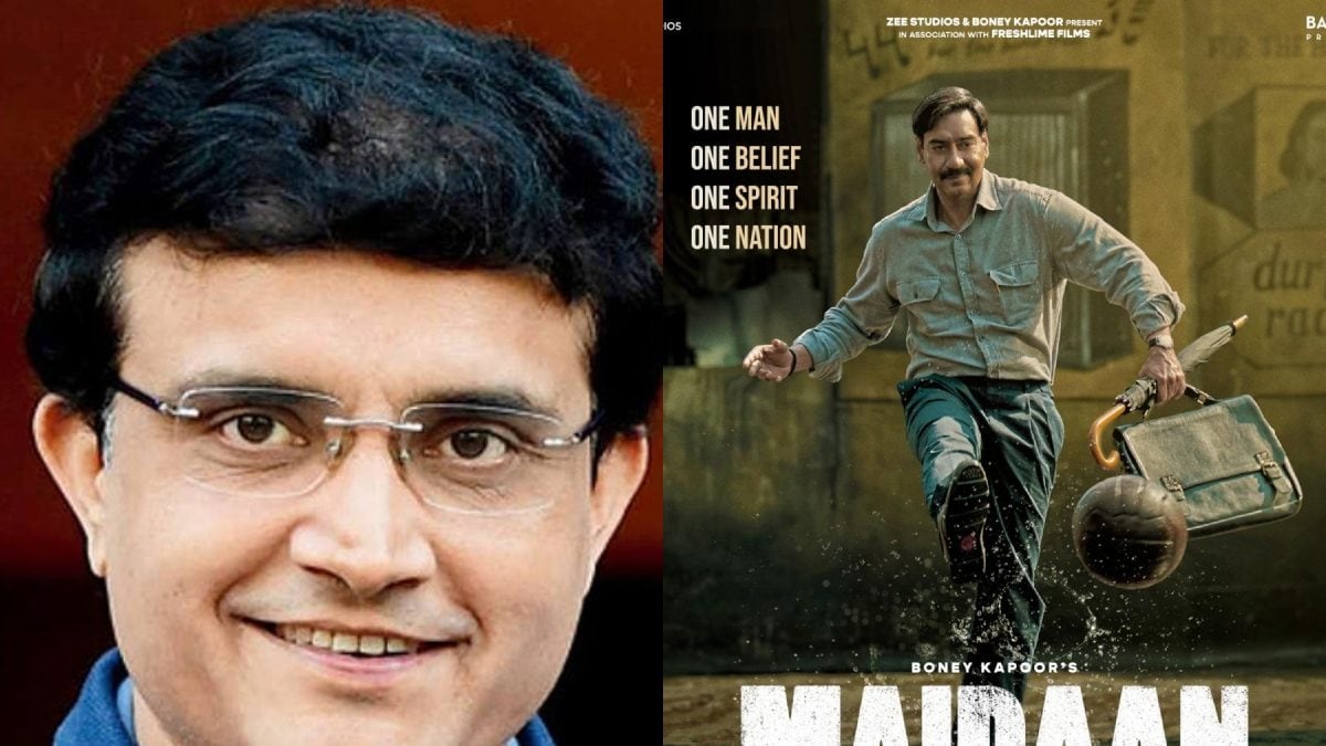 Sourav Ganguly Urges Fans to Watch Ajay Devgn's 'Maidaan': 'Don't Miss ...