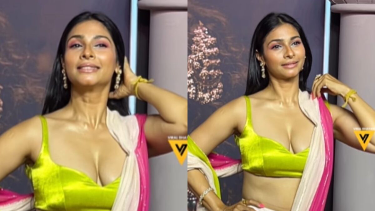 Sexy Video! Tanishaa Mukerji Flaunts Her Curves In Plunging Blouse And Saree, Hot Video Goes ...