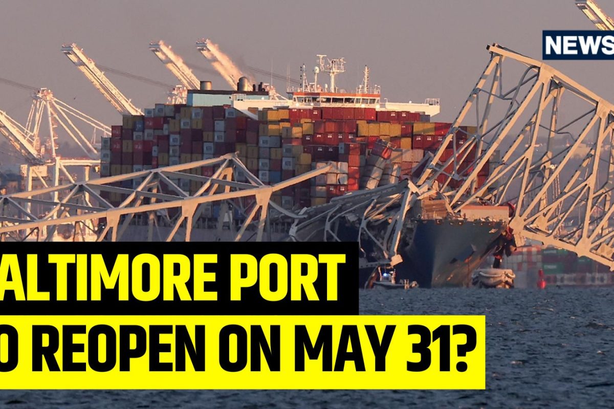 Baltimore Port May Reopen By End Of May - News18