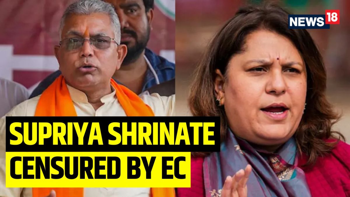 EC Censures BJP’s Dilip Ghosh, Congress’ Supriya Shrinate For ...