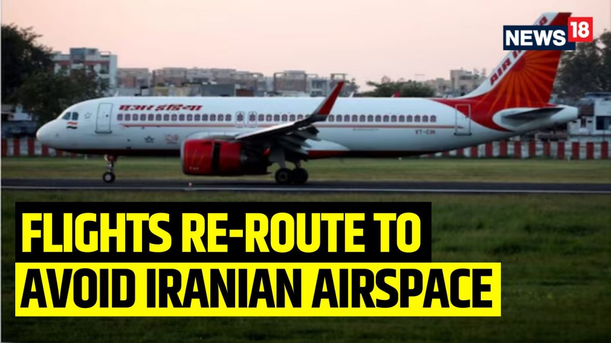 Flights Reroute To Avoid Iranian Airspace Amid Rising Tensions In The ...
