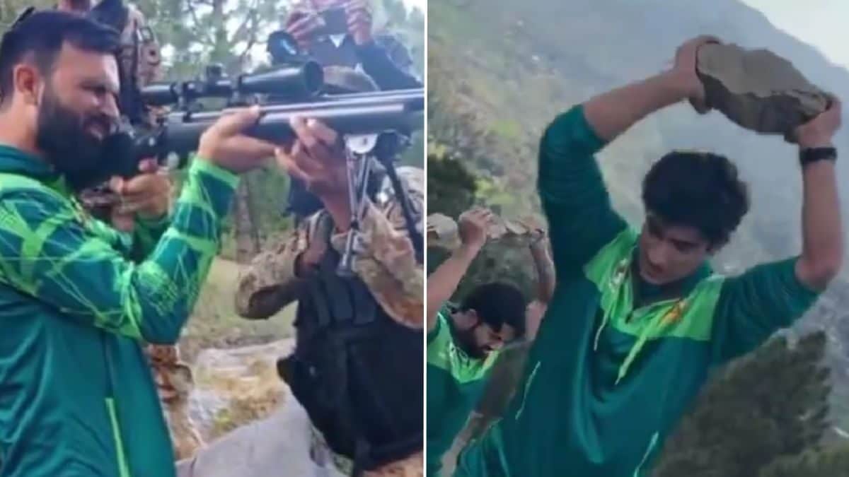 'Just Pakistan Things': Video of Cricket Team's Army-style Training ...