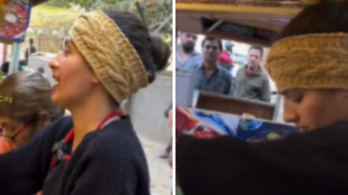 Delhi's Popular Vada Pav Woman Loses Calm At Customers But Internet Is ...