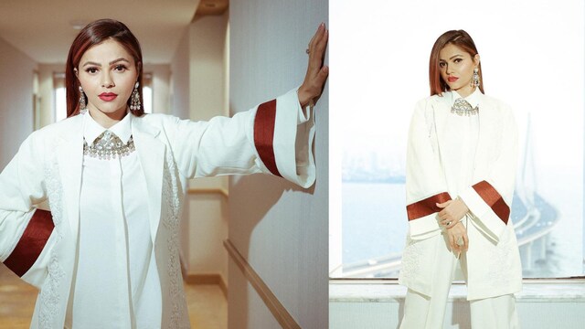 Rubina Dilaik Is A Boss-Lady In This Chic White Pantsuit, See Pics ...