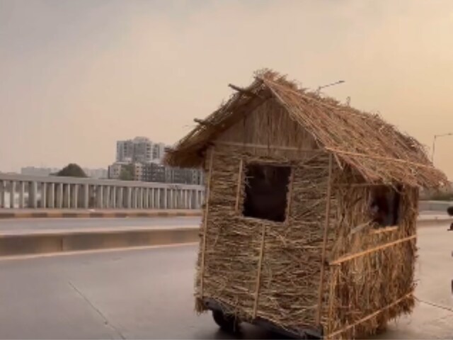 Watch: This ‘Moving Hut’ On Surat Roads Will Remind You Of Taarzan: The ...