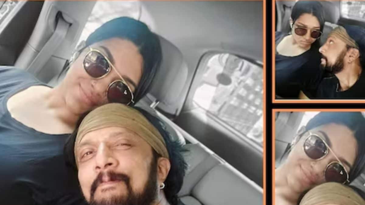 Kiccha Sudeep And Daughter Sanvi Are Pure Goals In This Family Album ...