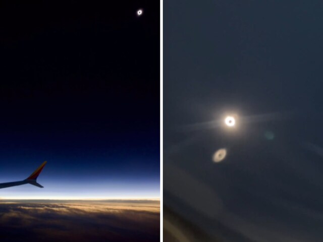 Watch: Solar Eclipse From 35,000 Ft Through The Eyes Of Southwest ...
