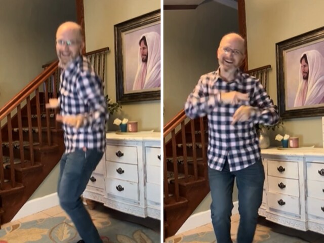 Ricky Pond, The Dancing Dad From USA, Is Back With Gulabi Sadi Dance ...