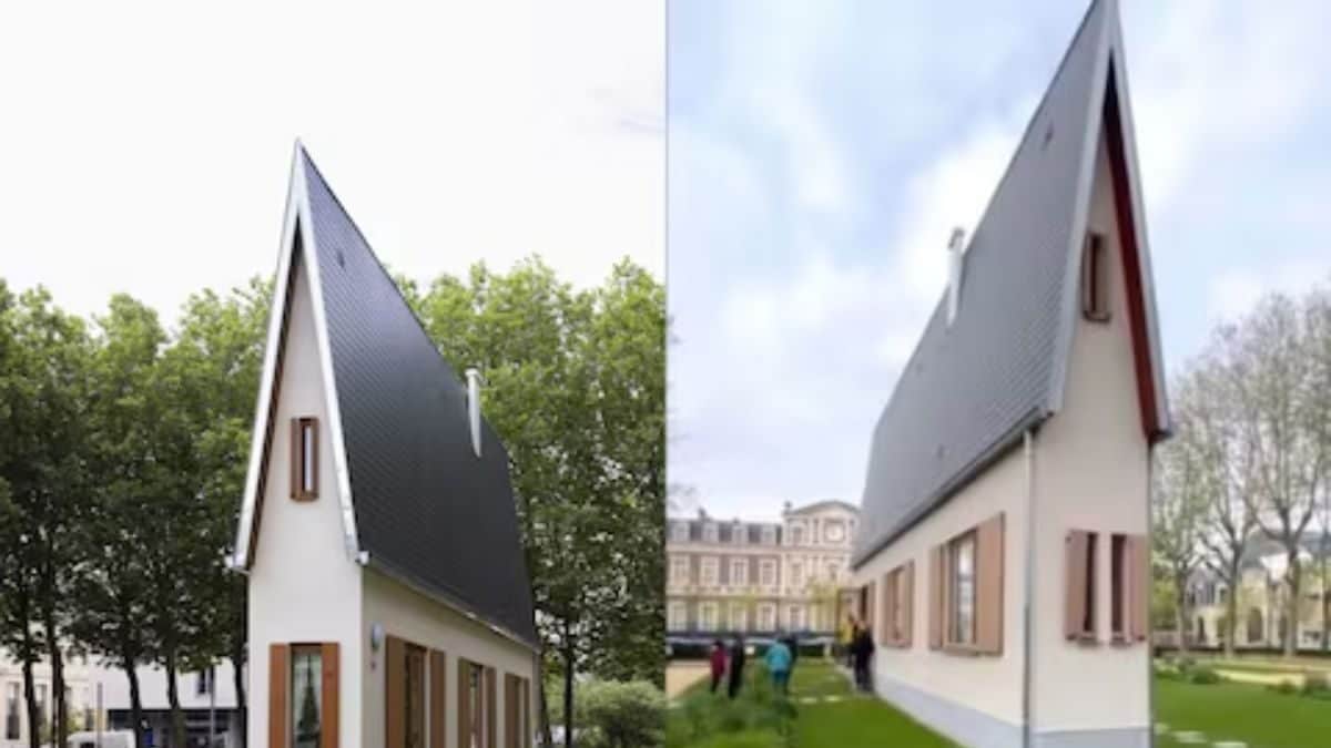 France Is Home To The World's Narrowest House Built By Architect Erwin ...