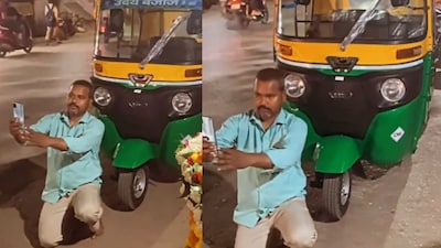 'Happiness Has Its Own Brand': Man Takes Selfie With His New Auto ...