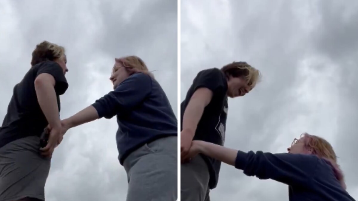 US Woman's Tornado Proposal To Her Partner Shows Theirs Is Truly A ...