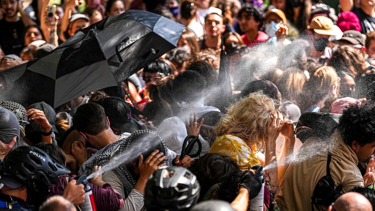'Troubled' By Disproportionate Police Action Against US Campus ...