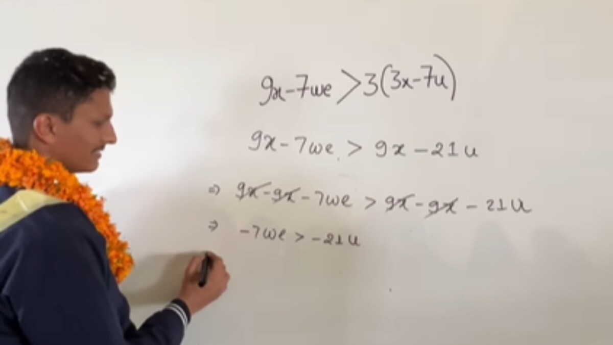 Nepali Students Come Up With Special Math Equation For Their Teacher ...