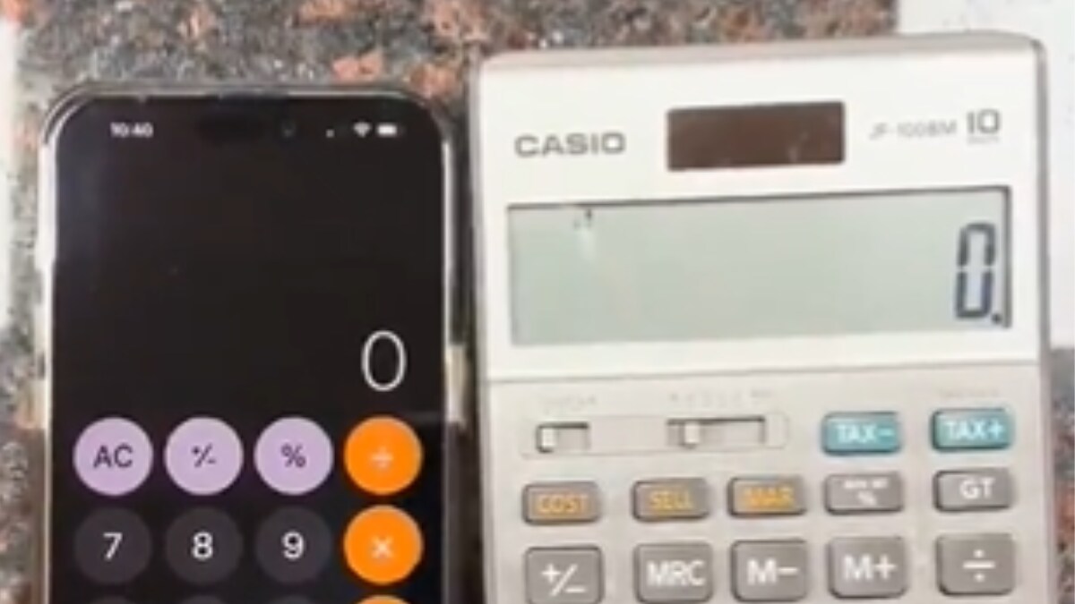 Internet Wonders Why Digital And Electronic Calculators Show Different ...