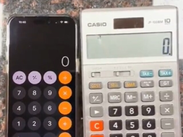 Internet Wonders Why Digital And Electronic Calculators Show Different ...