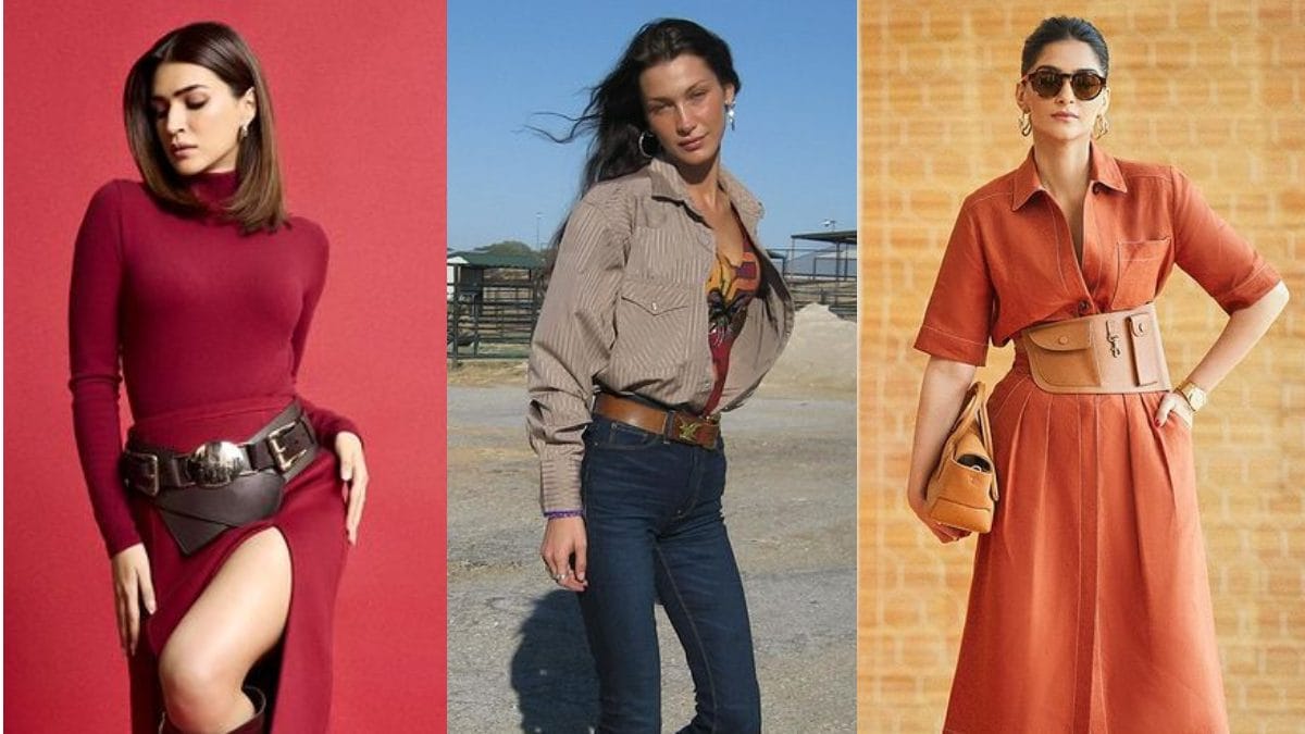 How To Style A Belt? Take Cues From Kriti Sanon, Bella Hadid And Sonam ...