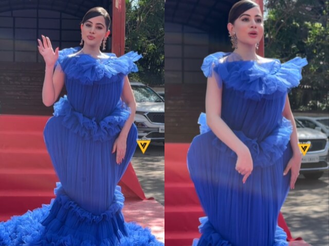 Urfi Javed Leaves All SHOCKED With 100 Kg Gown, Says 'Red Carpet Pe Toh ...