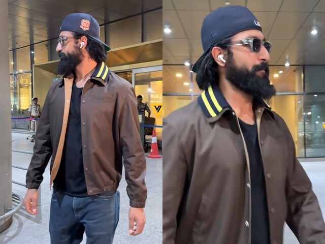 Vicky Kaushal Looks Handsome In Beard, Opts For Comfy Casual As He Gets ...