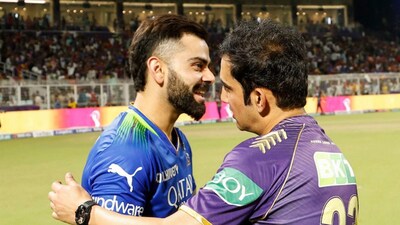 Gautam Gambhir Gracefully Hugs Virat Kohli, Lauds RCB's 'Phenomenal ...
