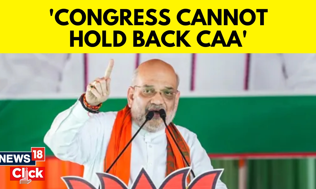 HM Amit Shah speaks exclusively to CNN-News18 on wealth distribution ...