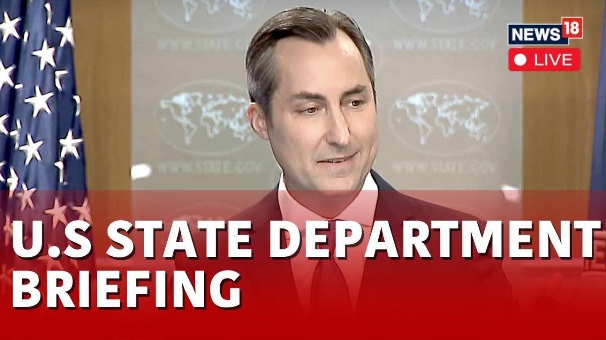 USA News LIVE | White House | Matthew Miller Conducts US State ...
