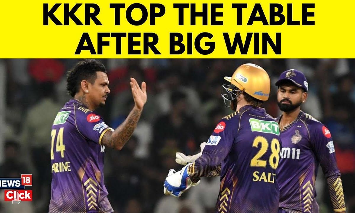 KKR Surges to the Top: IPL 2024 Points Table Updates | Kolkata vs ...