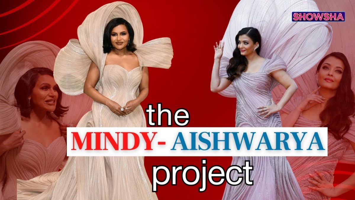 Mindy Kaling Wears A Version Of Aishwarya Rai Bachchan's Iconic 2022 ...