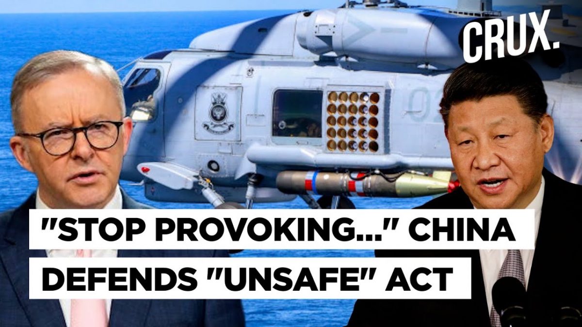 “Unacceptable ” Australia Fumes As Chinese Jet Fires Flares At Chopper ...