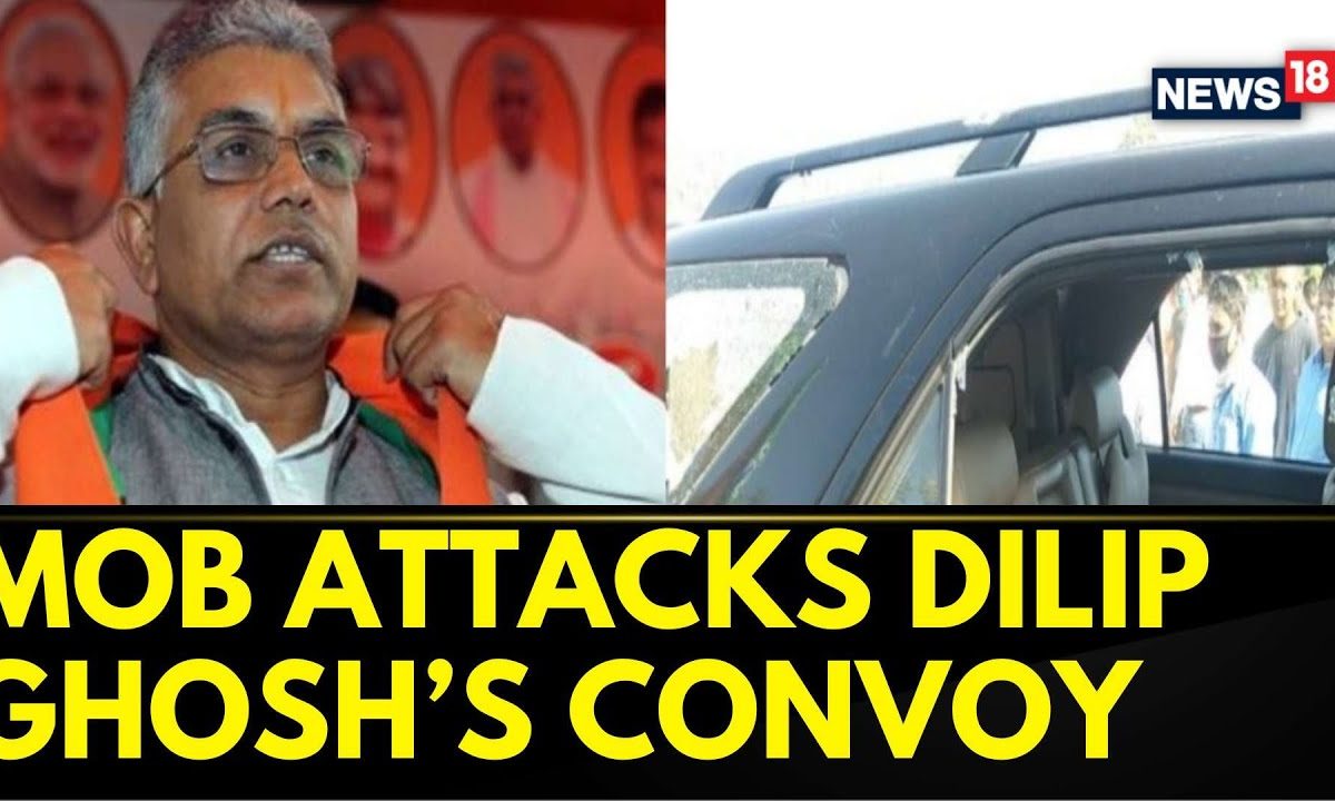 Lok Sabha Elections 2024 | Bengal Election Violence: Mob Attacks BJP Durgapur Dilip Ghosh's ...