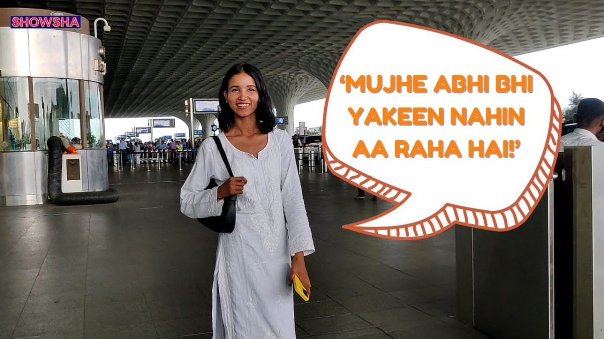 Nancy Tyagi Returns Home After Wooing Cannes, Says She Still Cannot ...
