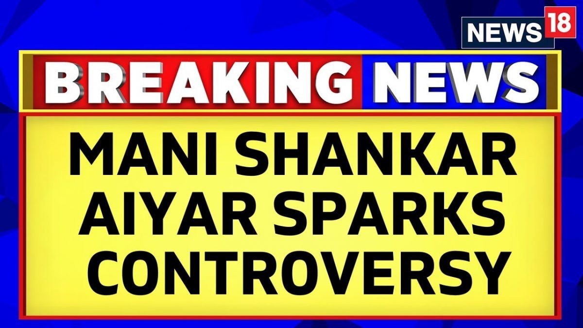 Mani Shankar Aiyar Sparks Row Calls 1962 Chinese Invasion "Alleged" | BJP vs Congress | News18 ...