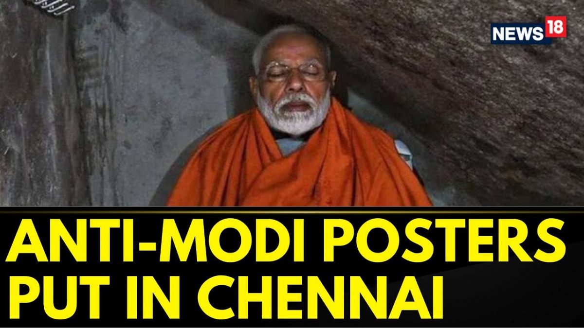 Lok Sabha Elections | Anti-Modi Posters Put In Chennai Ahead Of Modi's ...