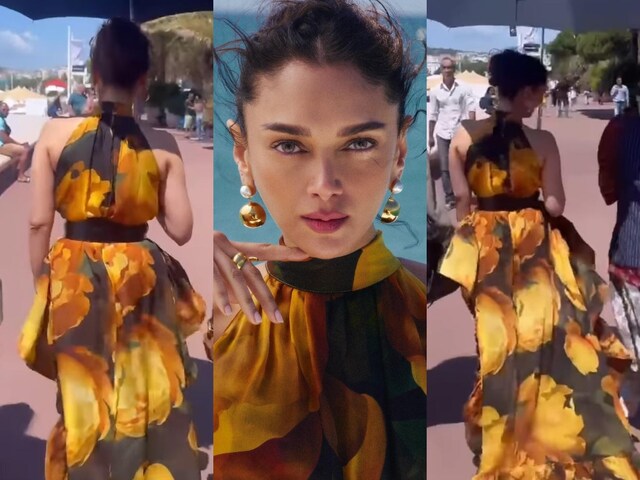 Aditi Rao Hydari Recreates Her Heeramandi Gajagamini Walk At Cannes ...