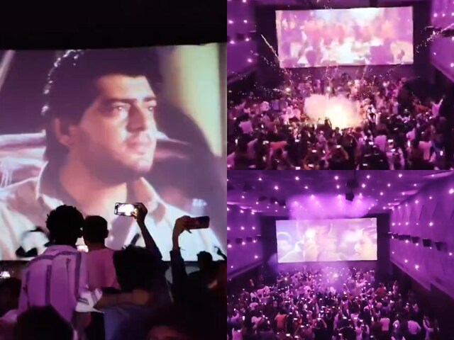 Ajith Fans Burst Crackers Inside Chennai Theatre To Celebrate His ...