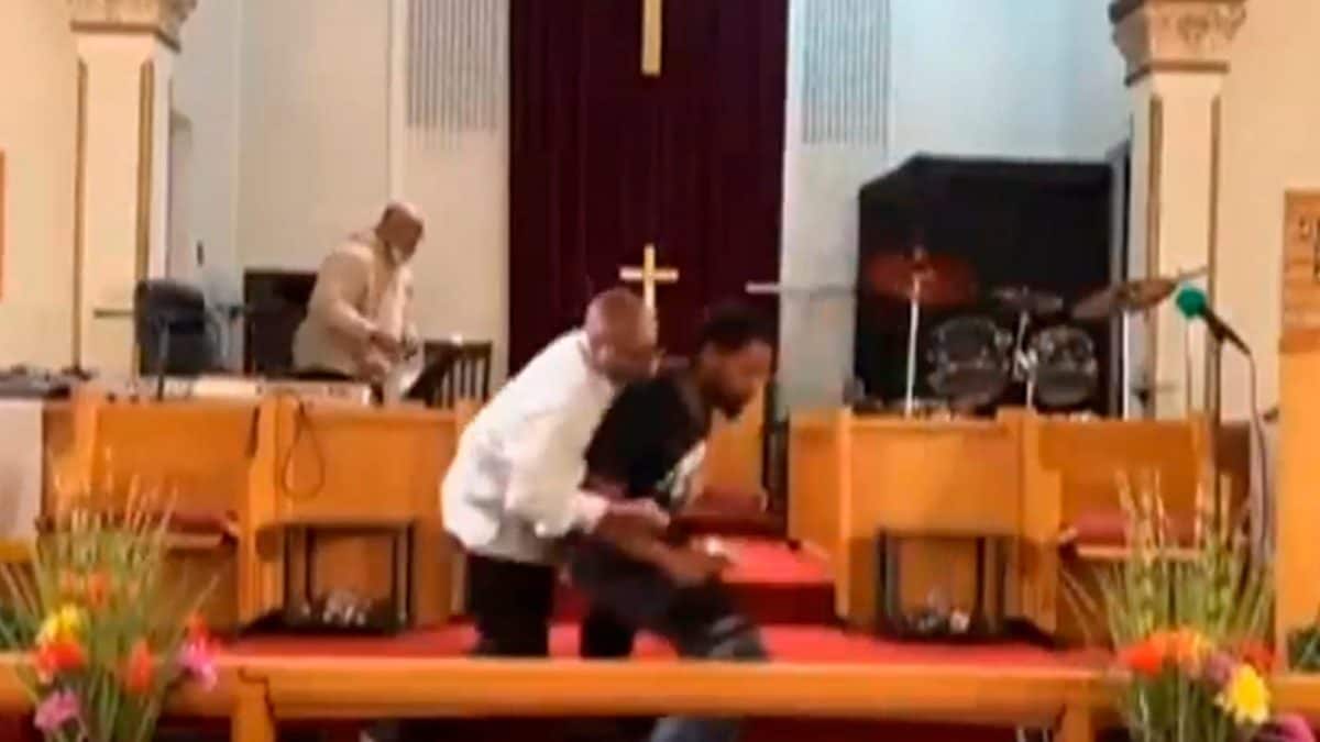 Video: Man Tries To Shoot Pastor During Prayers Saying ‘God Told Him To ...
