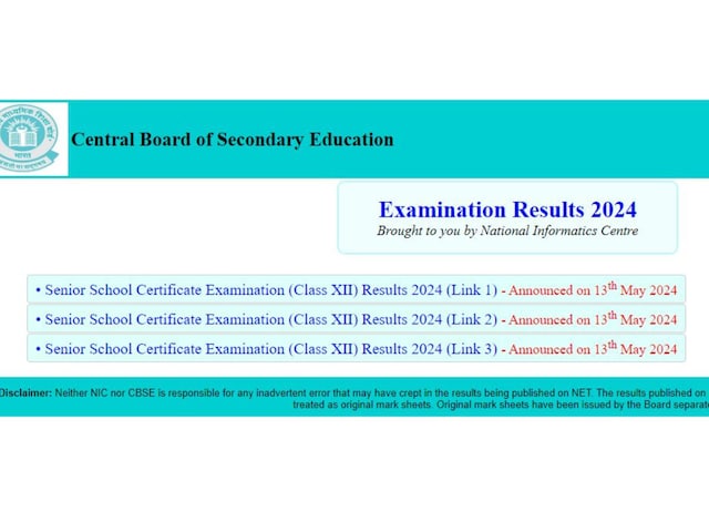 CBSE Class 12 Board Results 2024 Declared: How to Check Online, Via SMS ...
