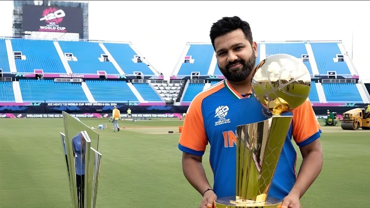 'Larry Paaji, Ki Haal Chaal': Rohit Sharma Hilarious Exchange With NBA Trophy Ahead of ICC T20 ...