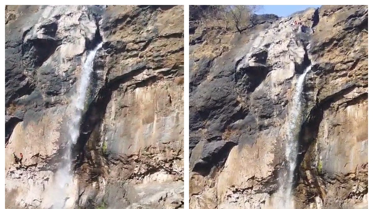 Man Dies After 120-Foot Jump From Dabhosa Waterfall In Maharashtra ...