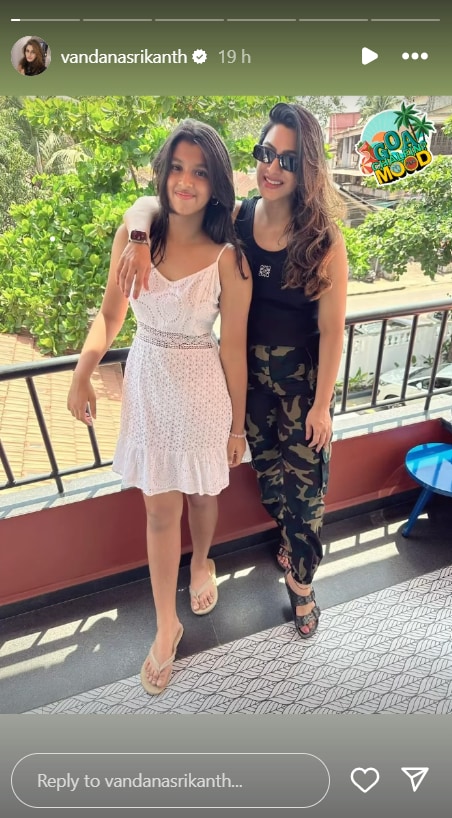 In Pics: Actor Srikanth's Goa Vacation With Wife Vandana And Kids ...
