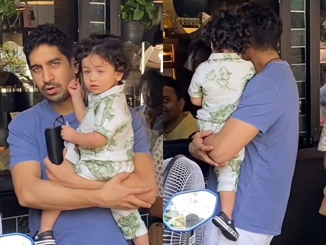 Ranbir Kapoor-Alia Bhatt's Daughter Raha Clings To Dad's BFF Ayan Mukerji, Picks Up A Snack ...