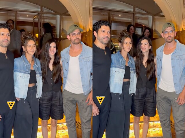 Hrithik Roshan, Saba Azad Step Out For A Double Date With Farhan Akhtar ...
