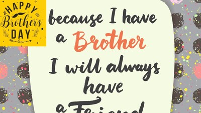 Happy Brother’s Day 2024: Wishes, Messages, Quotes and WhatsApp ...