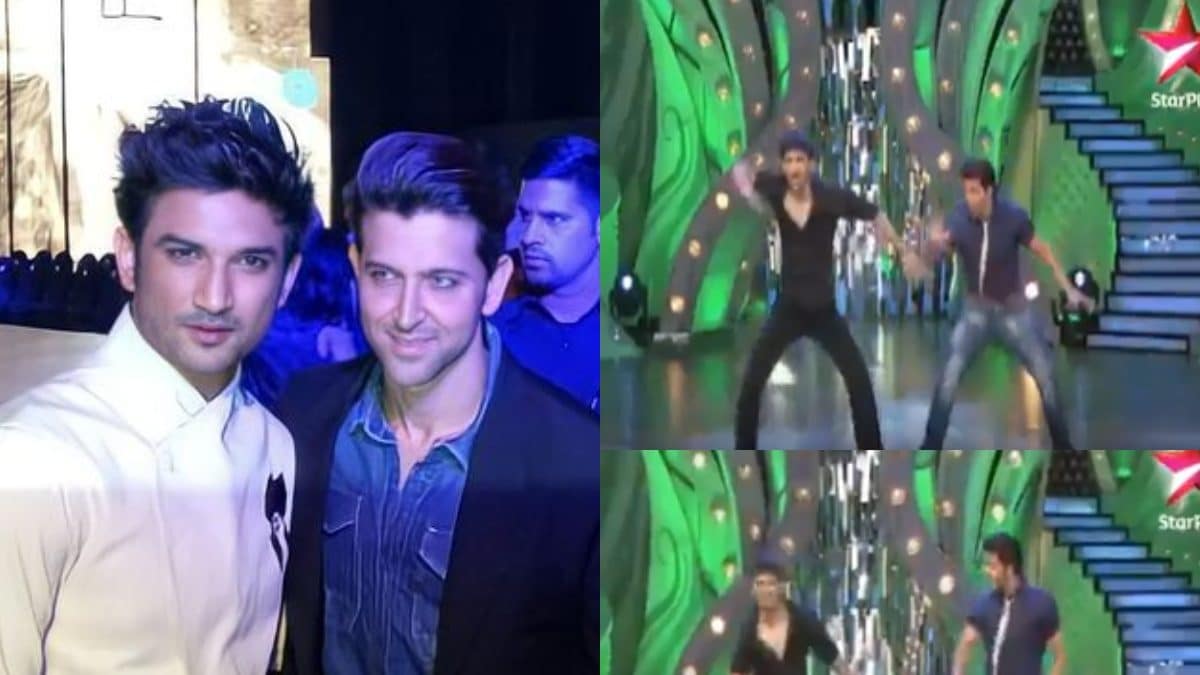 Sushant Singh Rajput Dances With Hrithik Roshan To Kaho Na Pyaar Hai In ...